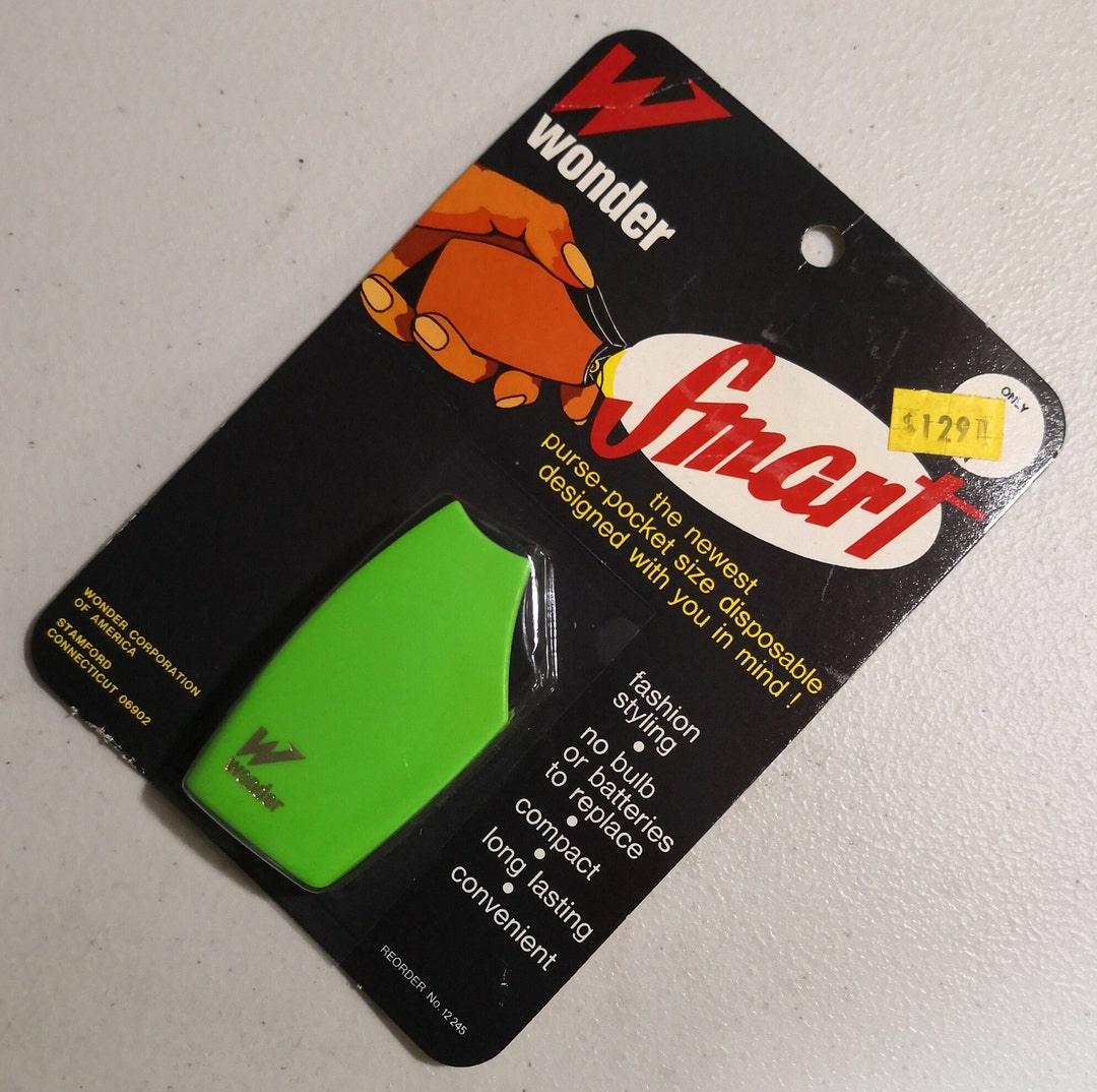 Vintage Wonder Smart Pocket Flashlight NOS Sealed Made in France 202A ...