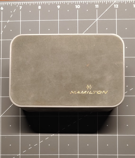 Hamilton MASTERPIECE Watch 1970's Box - Gem