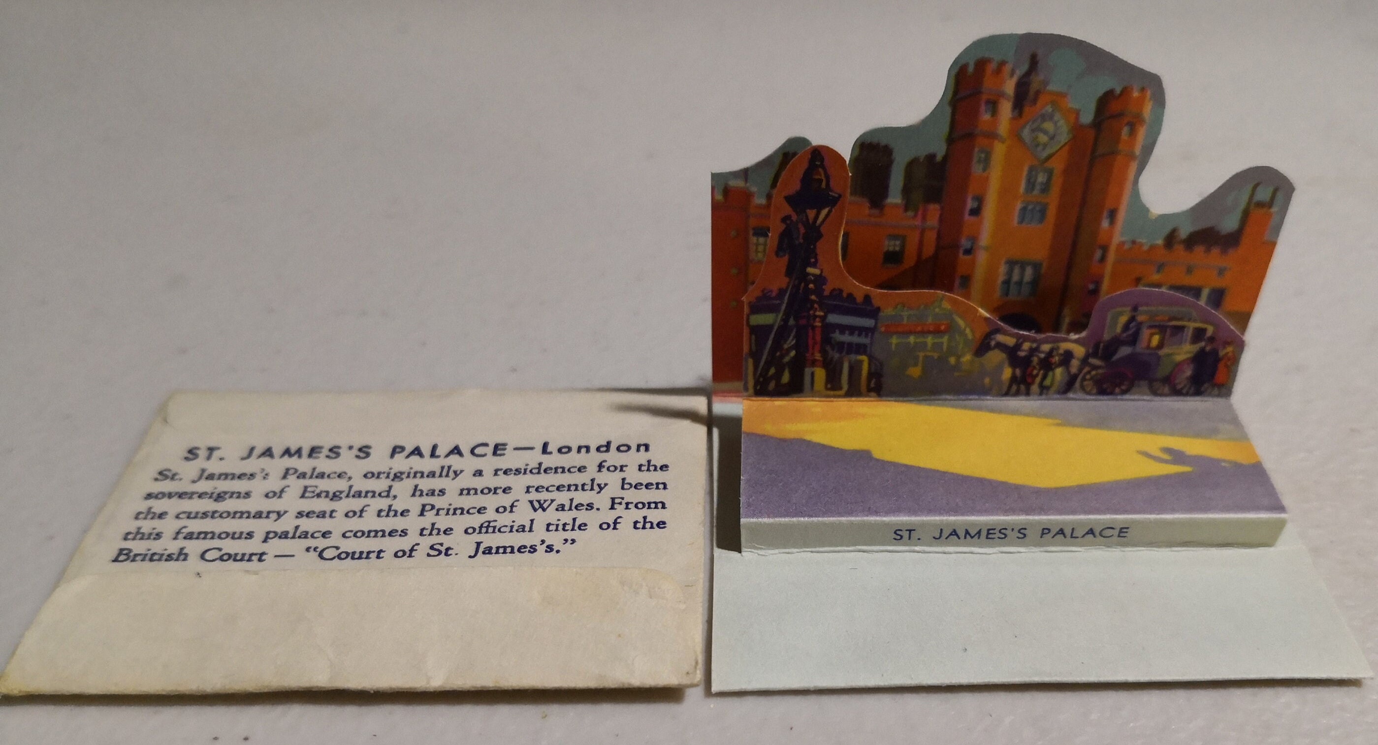 1939 Herbert Tareyton Cigarettes 3D Tobacco Pop-up Card Lot of 14 Very ...