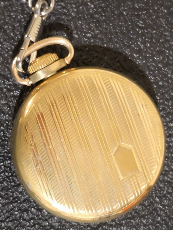 Vintage 1940s New Haven Compensated Pocket Watch 48 m… - Gem