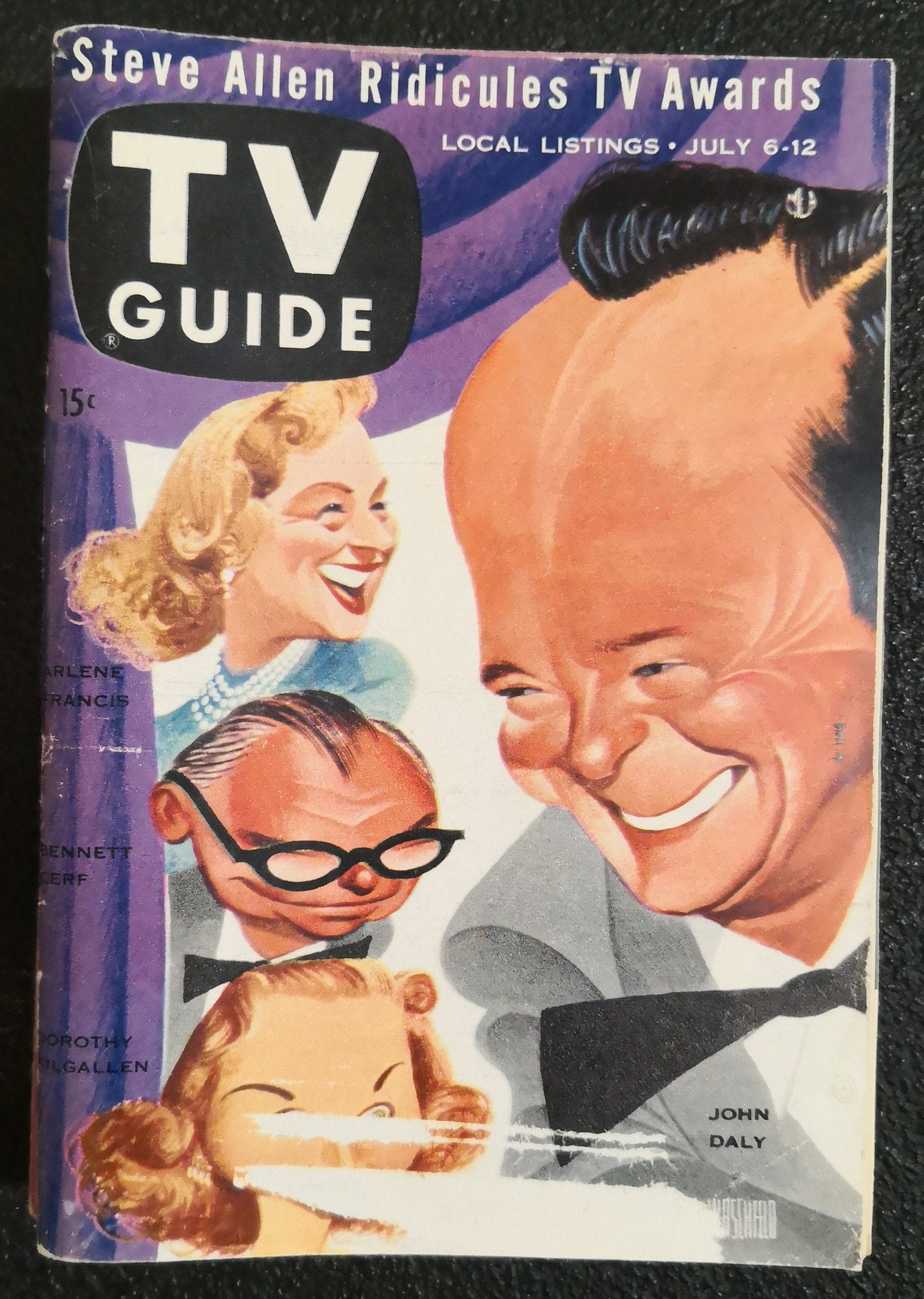 1957 TV Guide Magazine Lot of 6 -- 907A - Etsy