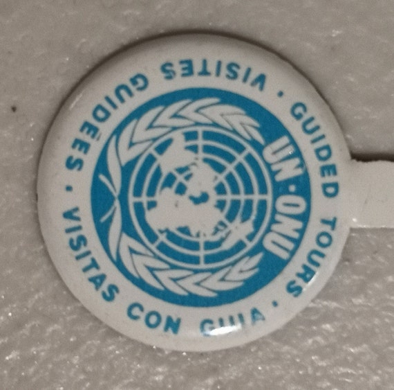 1960s United Nations Guided Tour Pin Badge lot of 5 N… - Gem