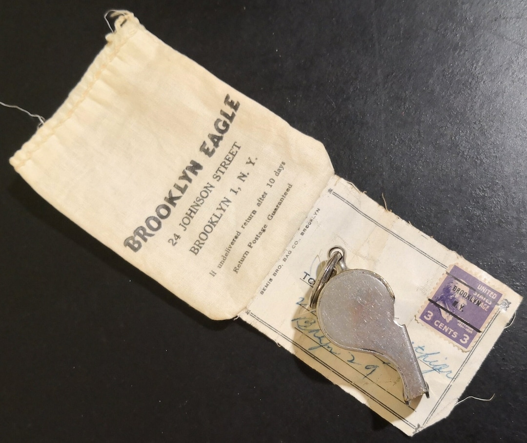 Vintage Boy Scout Whistle Be Prepared Logo and Package -- 332A - Etsy