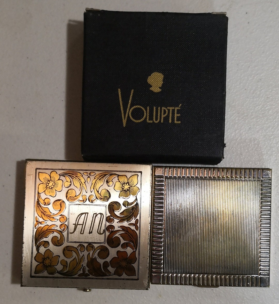Vintage 1950s Volupté Compact and Dorset 5th Avenue Compact 75A - Etsy