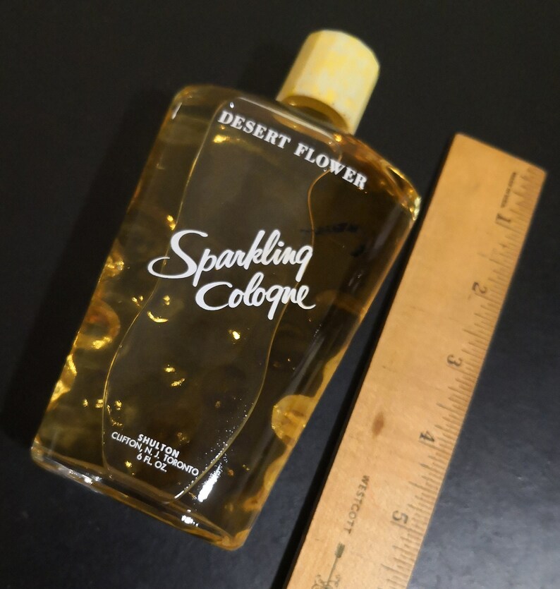 Vintage Sparkling Cologne Desert Flower 6 Fl. Oz. by Shulton NOS 154A ...
