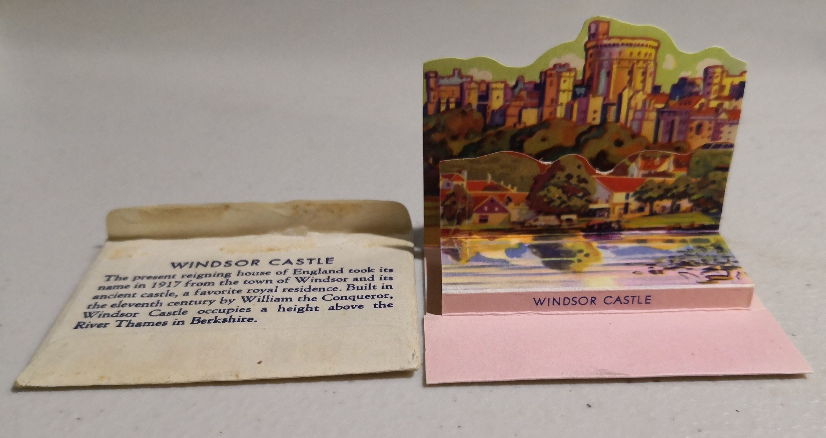 1939 Herbert Tareyton Cigarettes 3D Tobacco Pop-up Card Lot of 14 Very ...