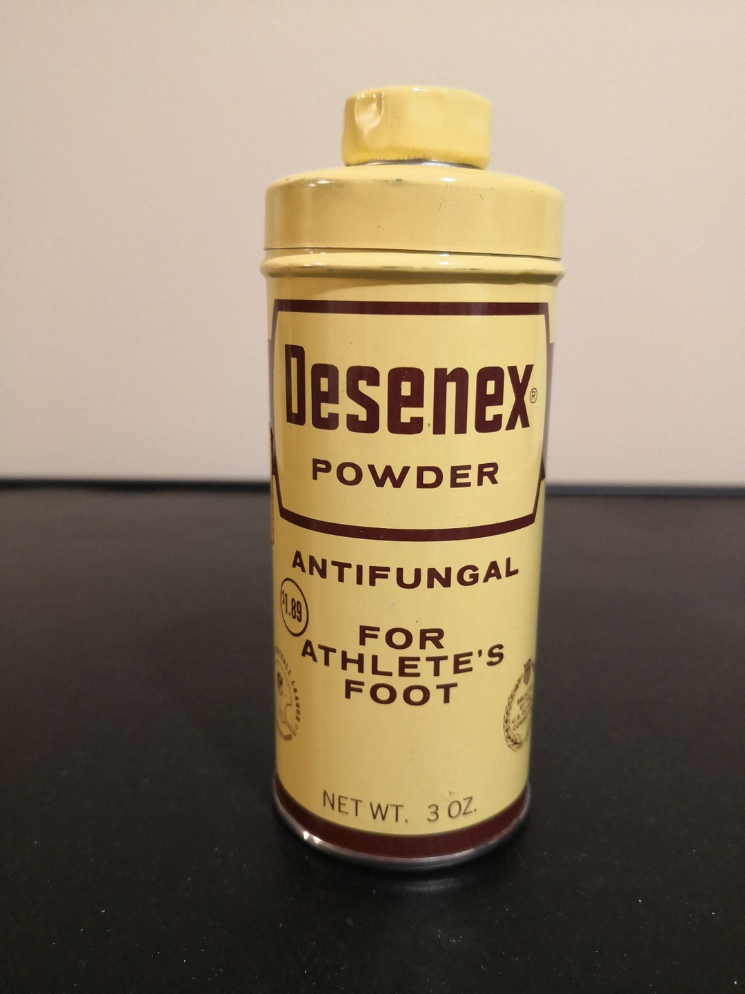 Vintage NOS Desenex Athletes Foot Powder Metal Tin Never Use 265A - Etsy