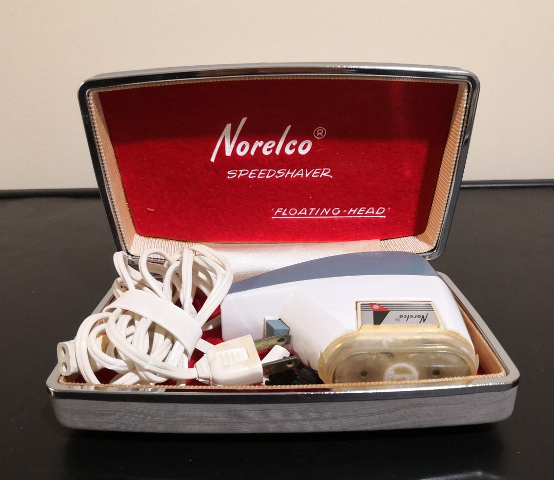 Vintage 1960s Philips Norelco Electric Speed Shaver Works 415A - Etsy