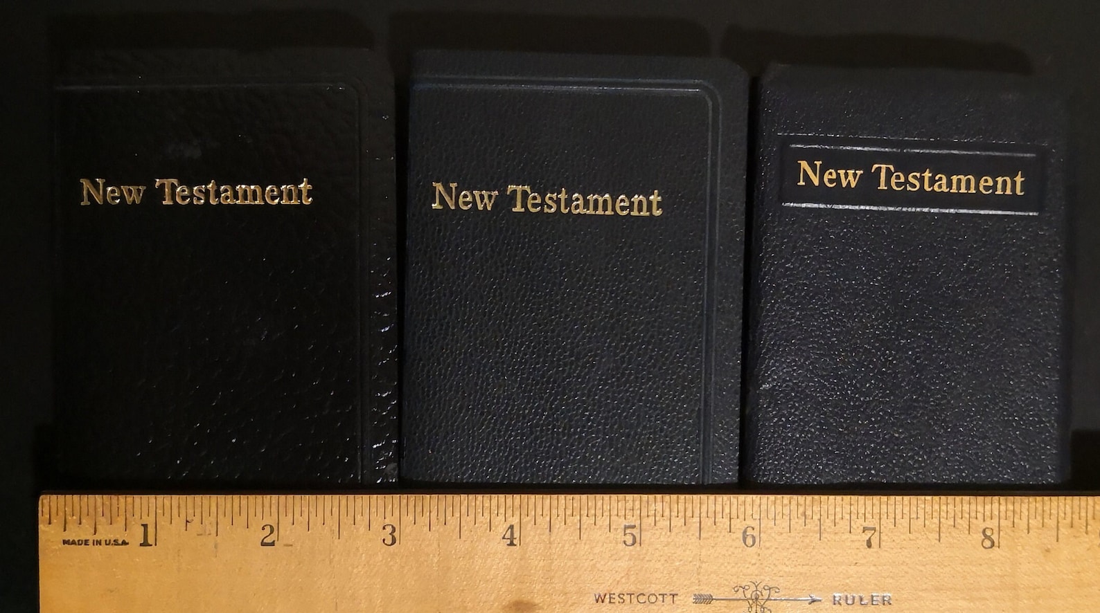 Vintage Mid-century New Testament Pocket Bible Lot of 3 -- 493A - Etsy