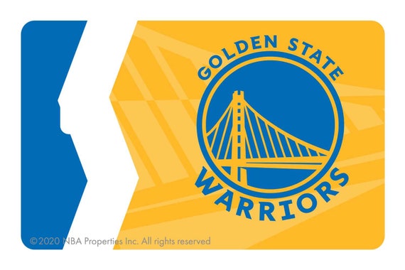 Retro Courtside Hardwood Classics Golden State Warriors Debit & Credit ...