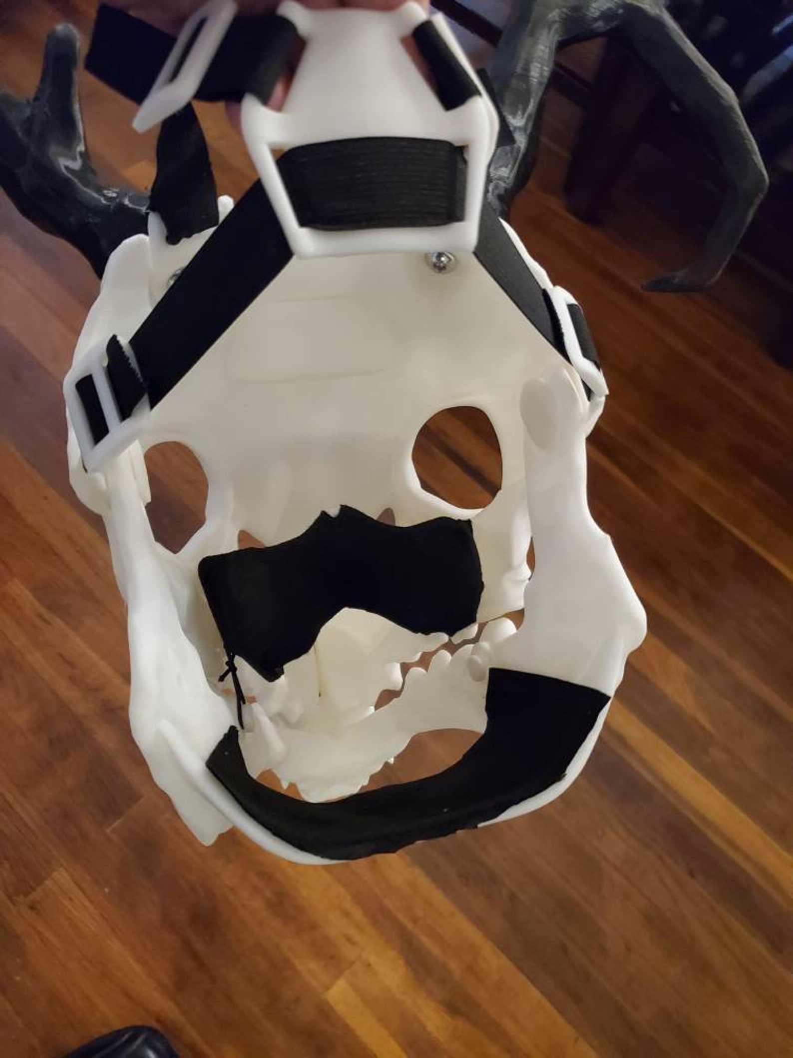 Wendigo Mask Wicked Horns | Etsy