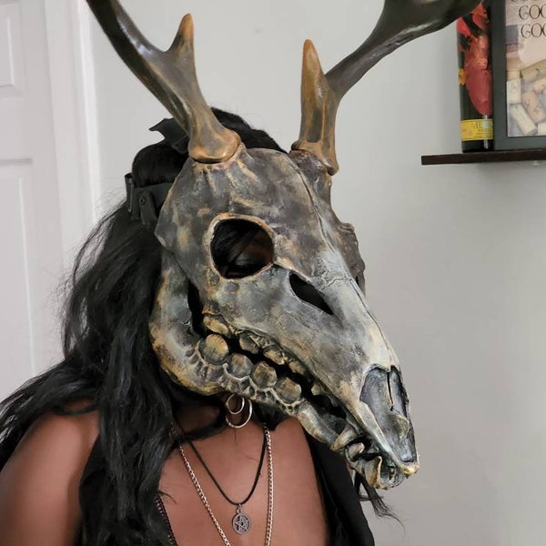 Deer Mask - Etsy