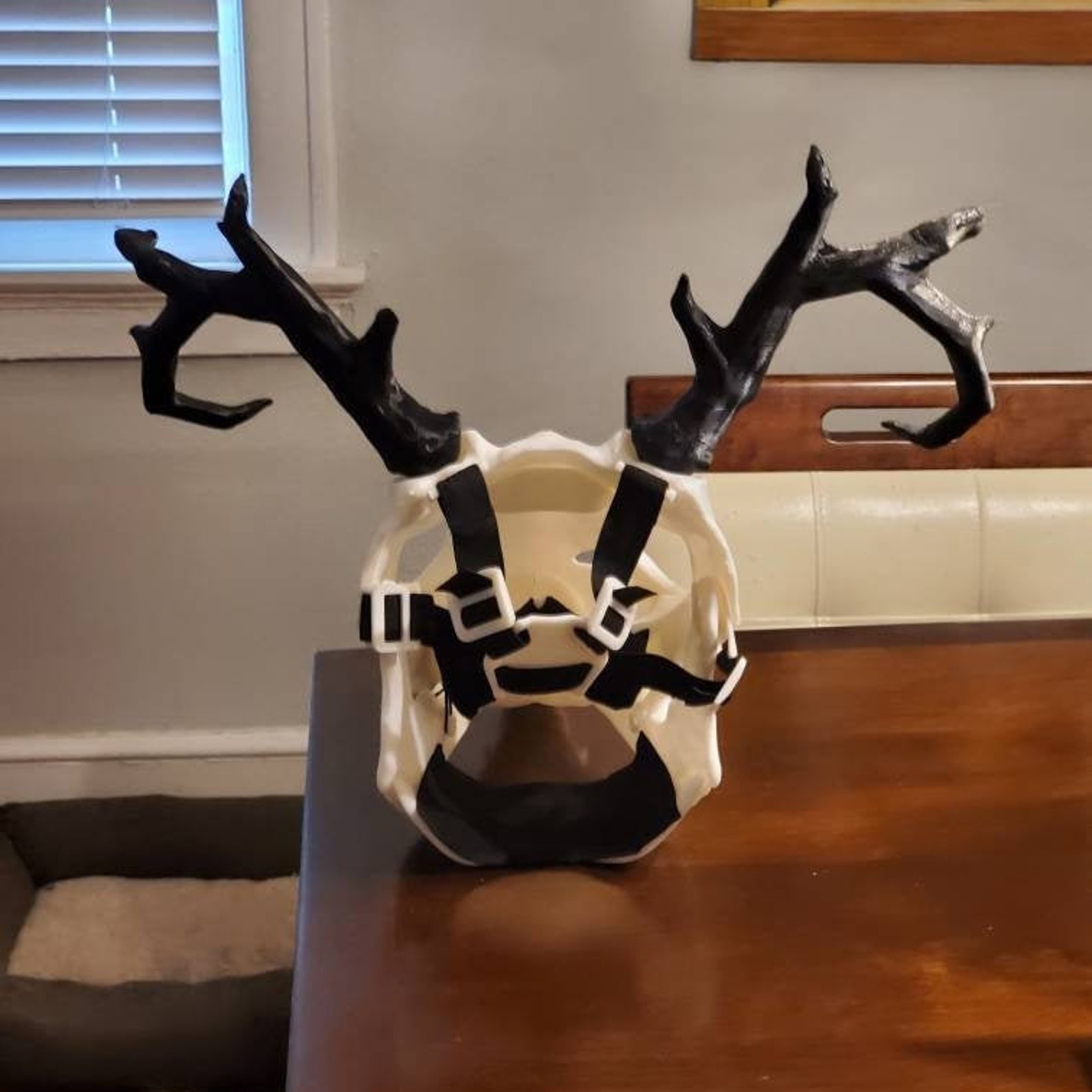 Wendigo Mask Wicked Horns - Etsy Canada