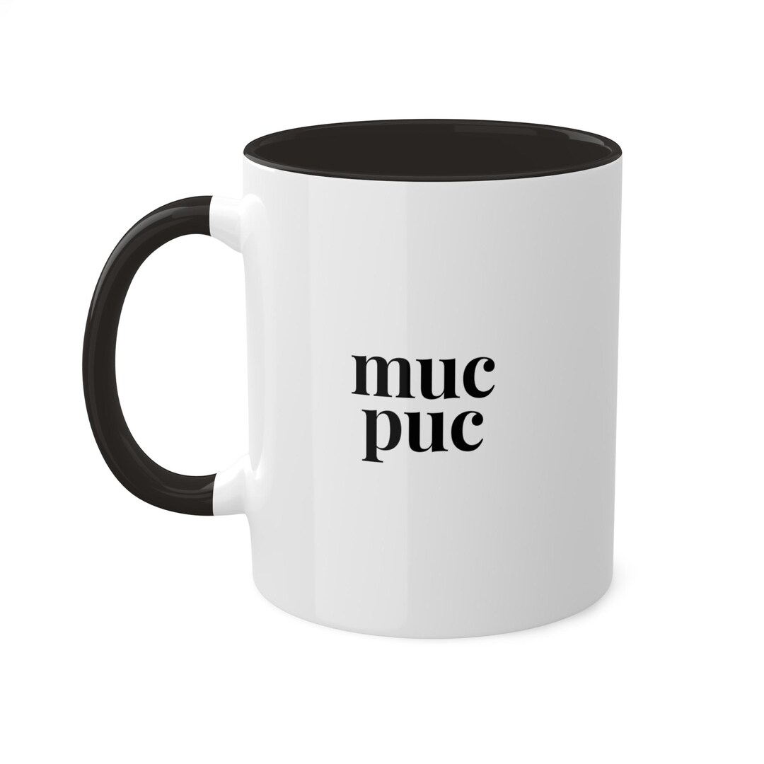 Muc Puc, 11oz, White Elephant Mug Gift, Funny Work Holiday Party Gift ...