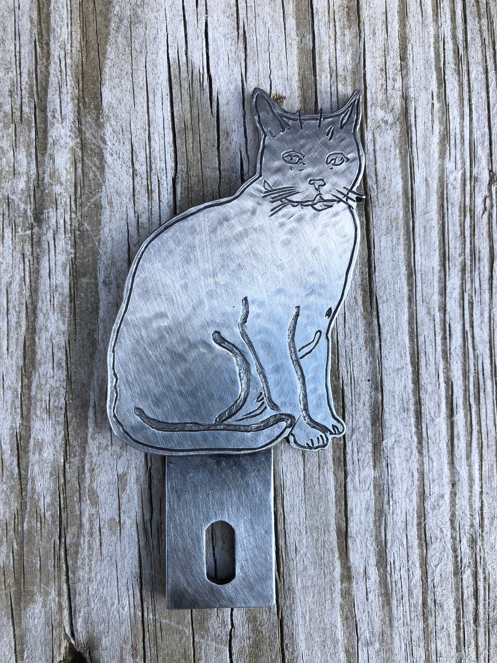 Cat License Plate Topper - Etsy