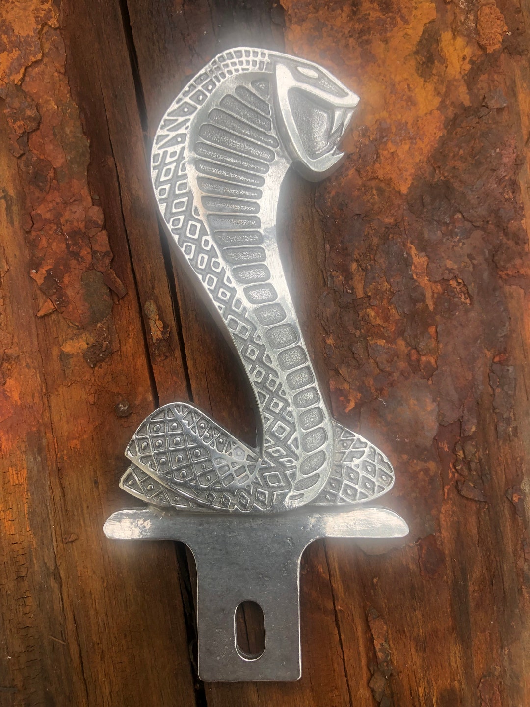 Cobra License Plate Topper - Etsy