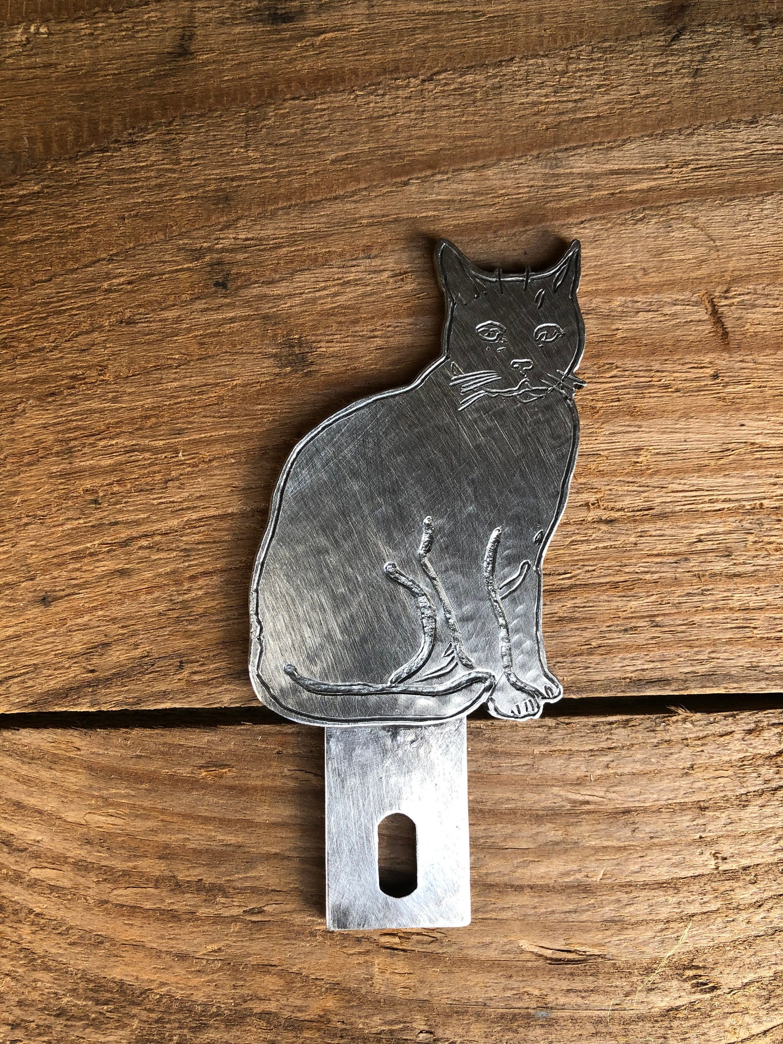 Cat License Plate Topper - Etsy