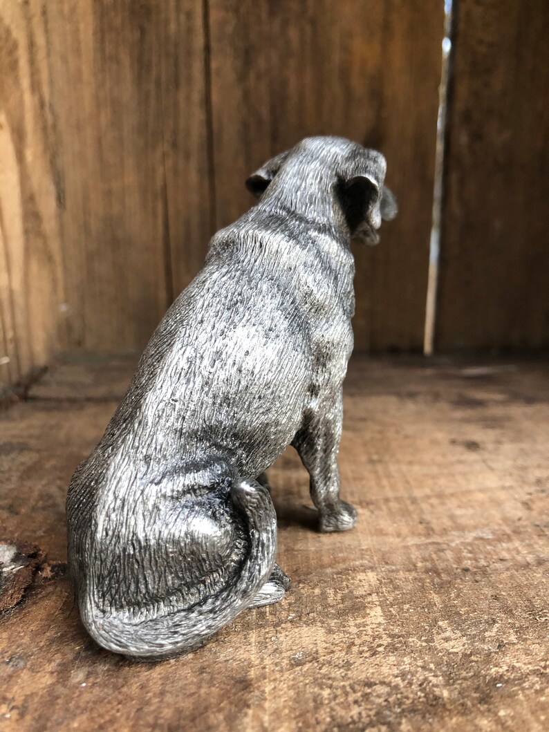 Pewter English Labrador Figurine - Etsy