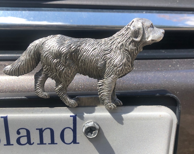 Golden Retriever License Plate Topper - Etsy