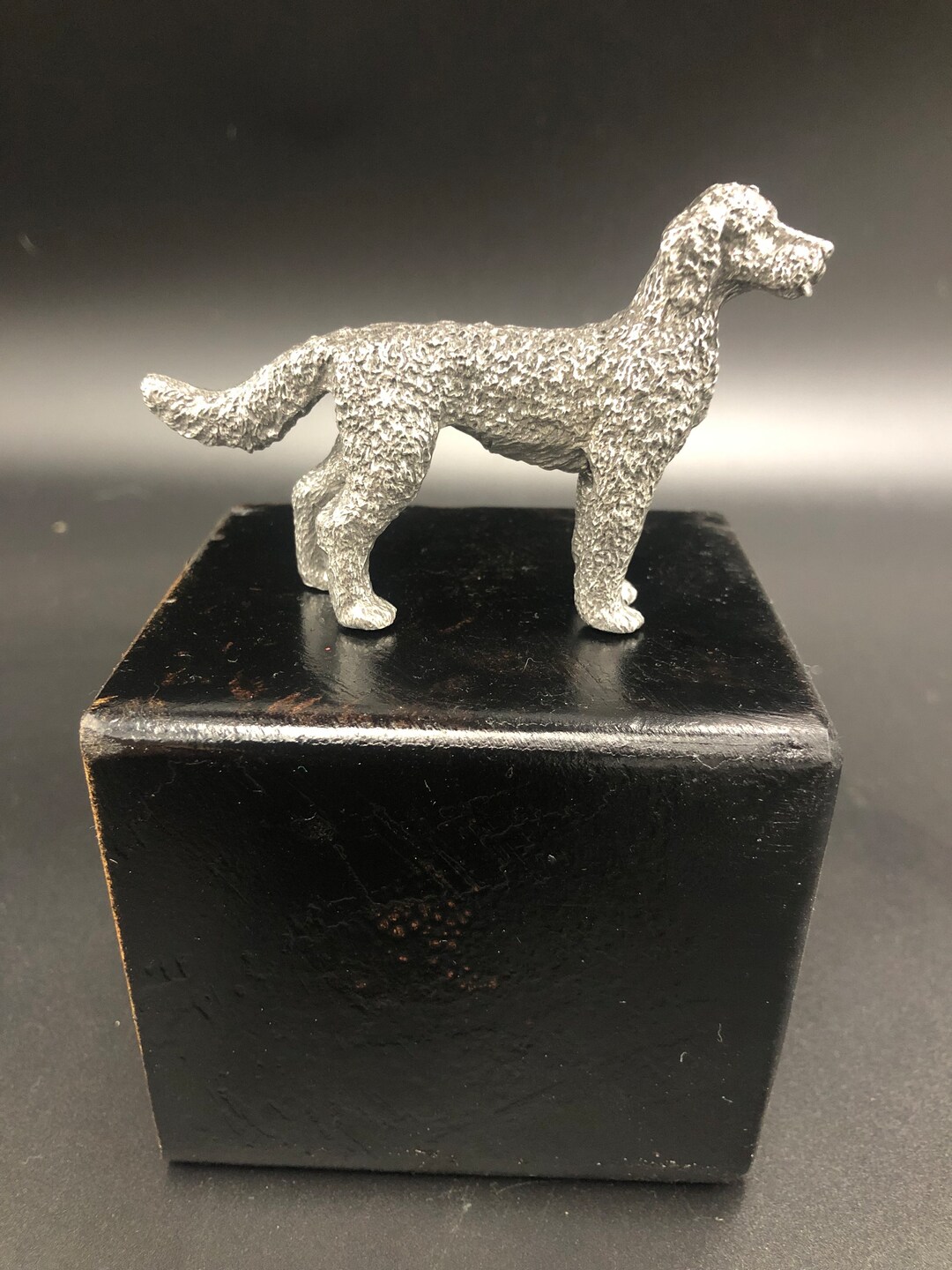 Goldendoodle Pewter Figurine - Etsy