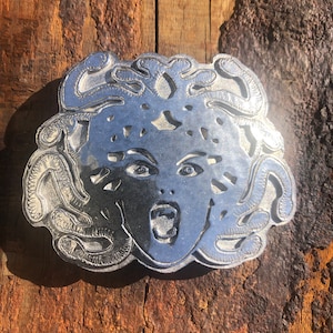 Medusa Belt Buckle - Etsy
