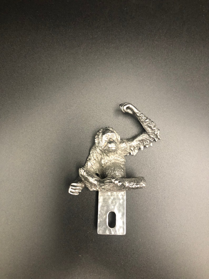 Monkey License Plate Topper - Etsy