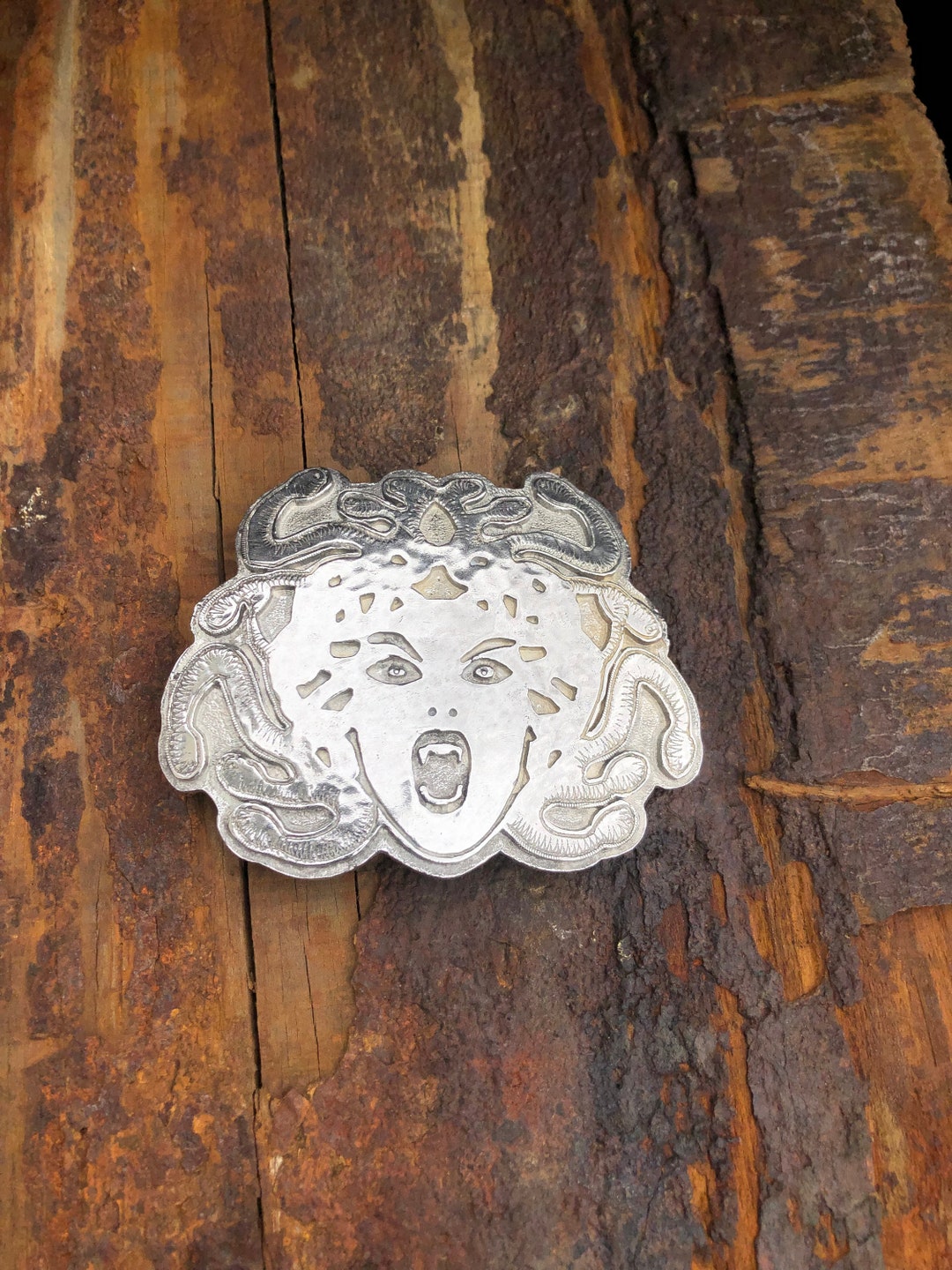 Medusa Belt Buckle - Etsy