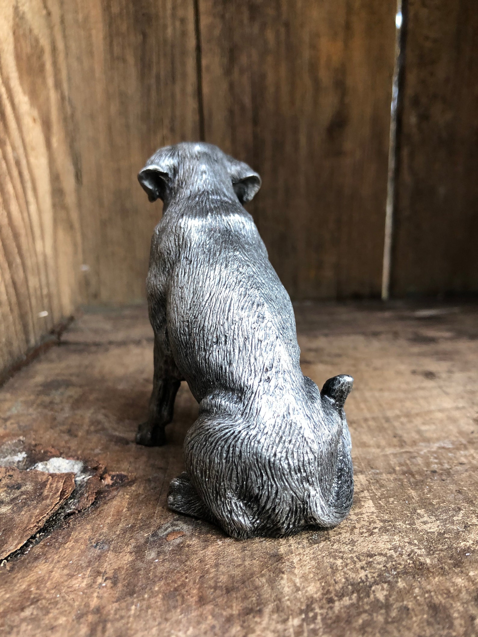 Pewter English Labrador Figurine - Etsy