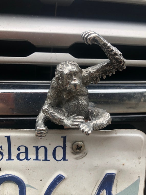 Monkey License Plate Topper - Etsy