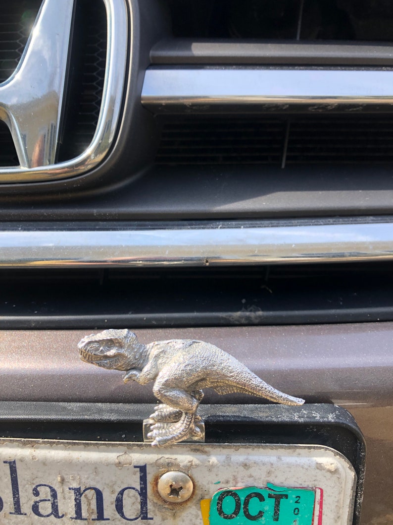 T Rex License Plate Topper - Etsy