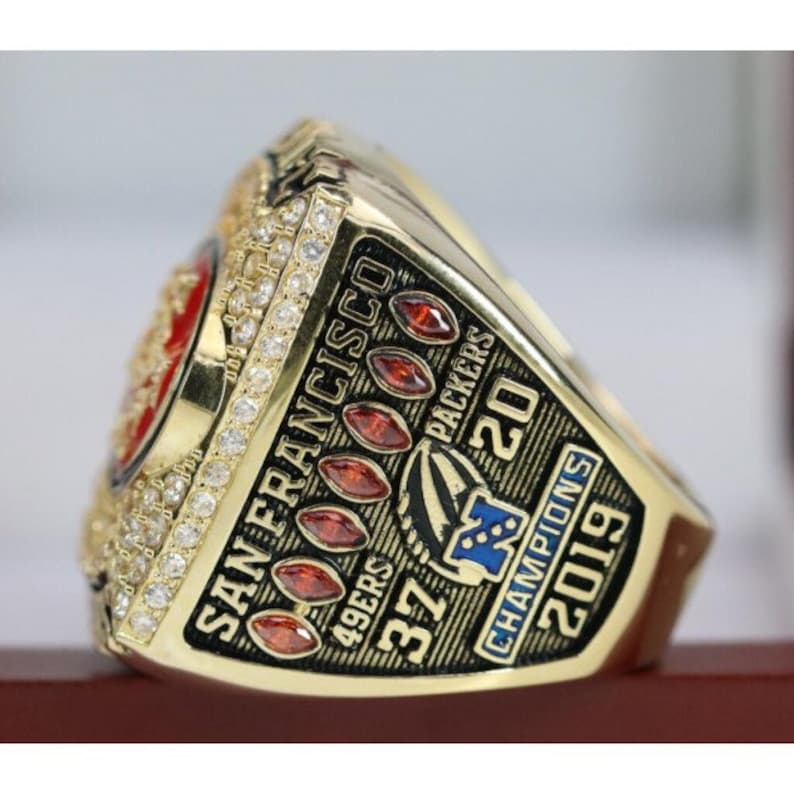 2019 2020 San Francisco 49ers NFC Championship Super Bowl Ring | Etsy