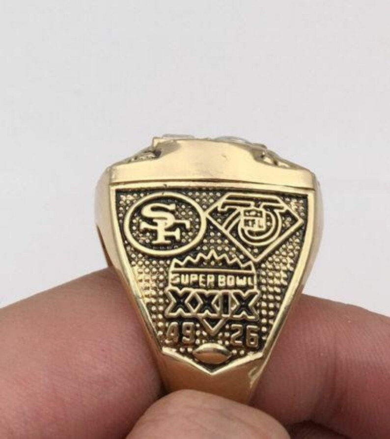 1994 San Francisco 49ers Super Bowl Championship Ring 18k | Etsy