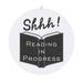 Shhh! Reading in Progress Wood Sign, Cute Home Decor, Reading Nook Sign ...
