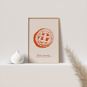 Pie Dessert Bakery Wall Art Modern Style, Posters With Food, Vintage ...