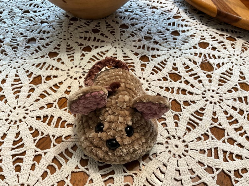 Amigurumi MOUSE Computer Mouse Cover - Hand-crocheted, Handmade Desk ...