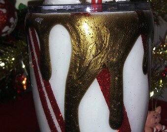 Candy Cane Drip - Etsy
