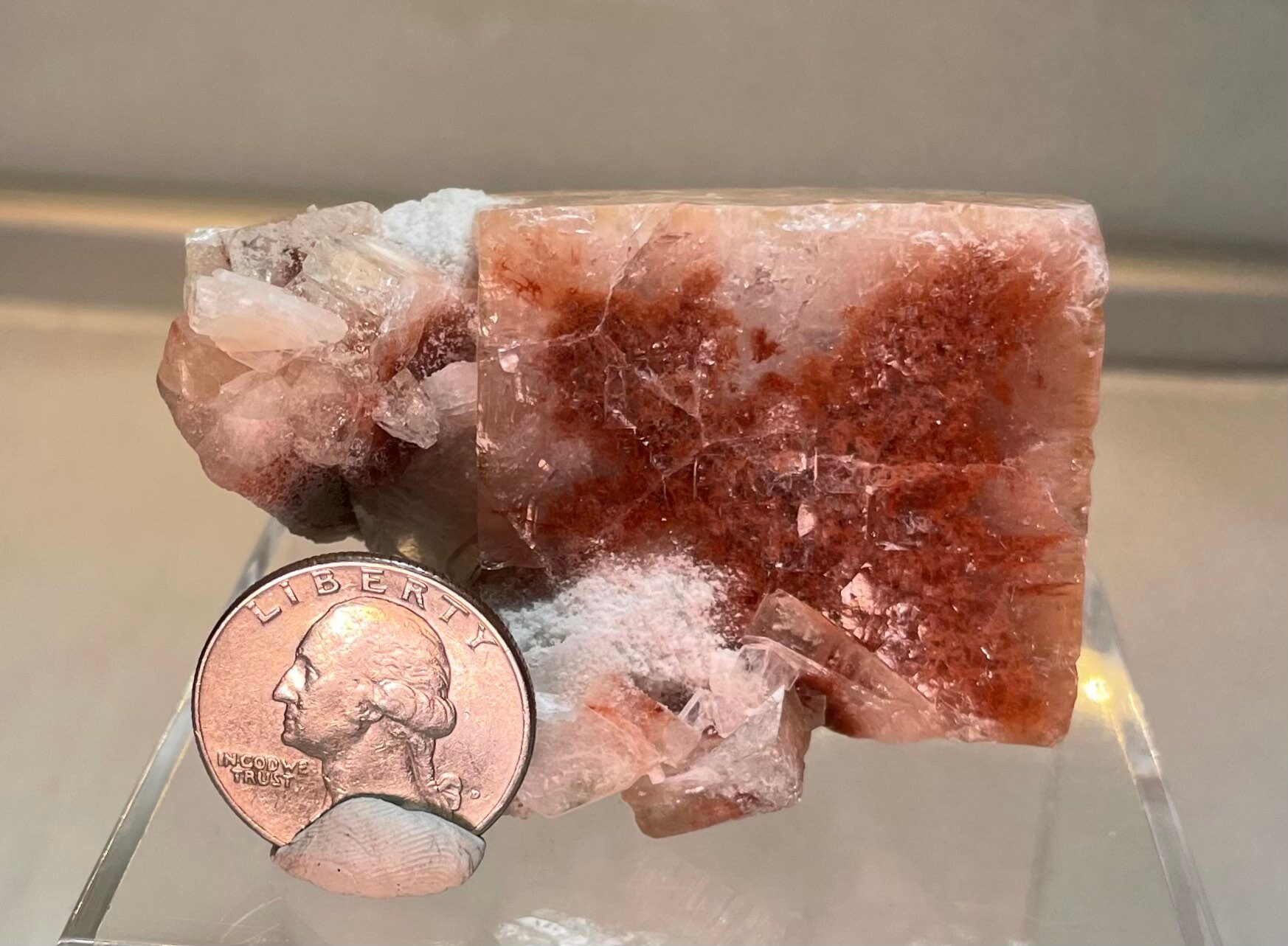 Red Apophyllite Cube - Etsy