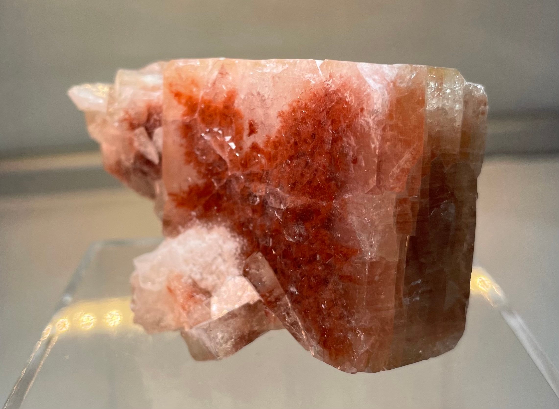Red Apophyllite Cube - Etsy