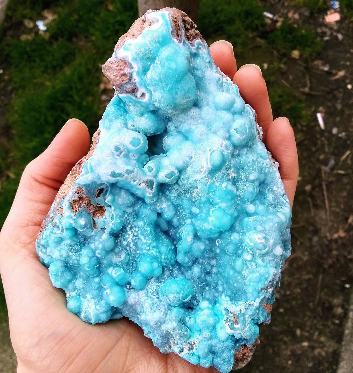 Electric Blue Botryoidal Hemimorphite - Etsy