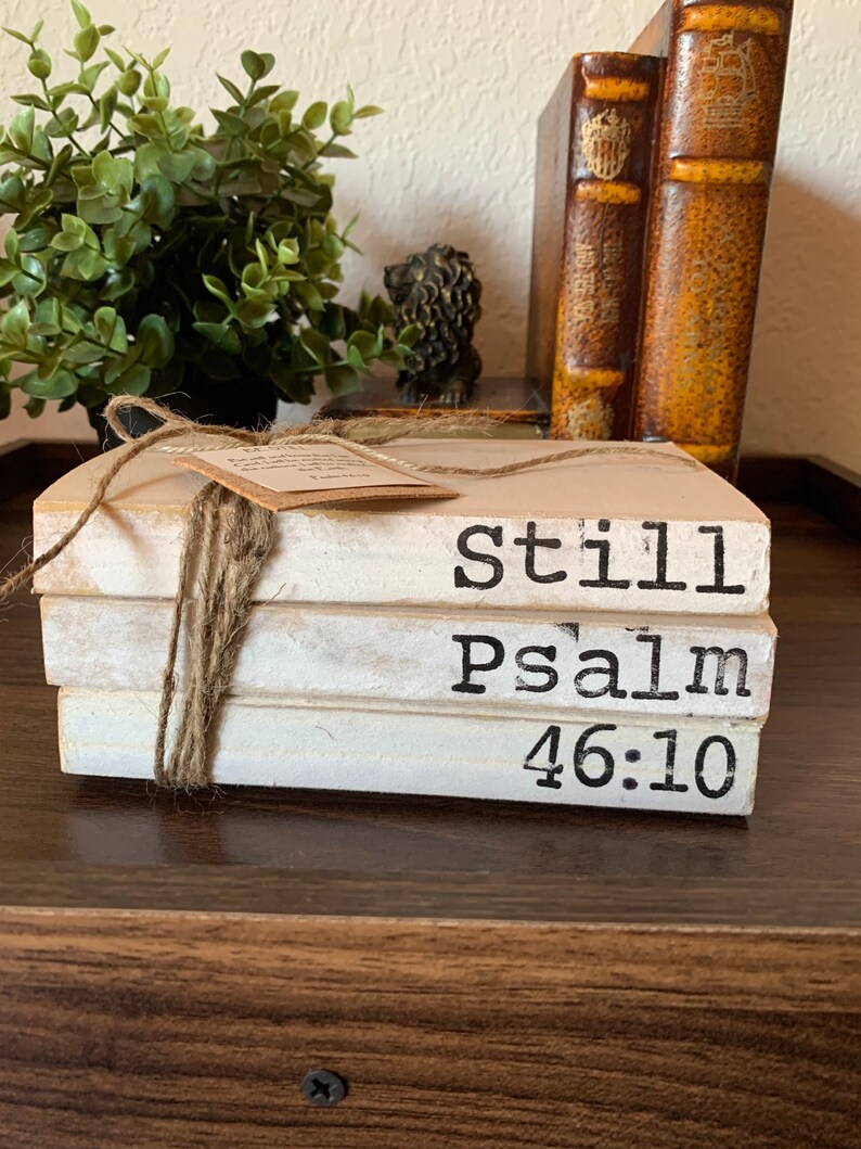 Be Still //home Books//neutral Farmhouse Decor//vintage Home//farmhouse ...
