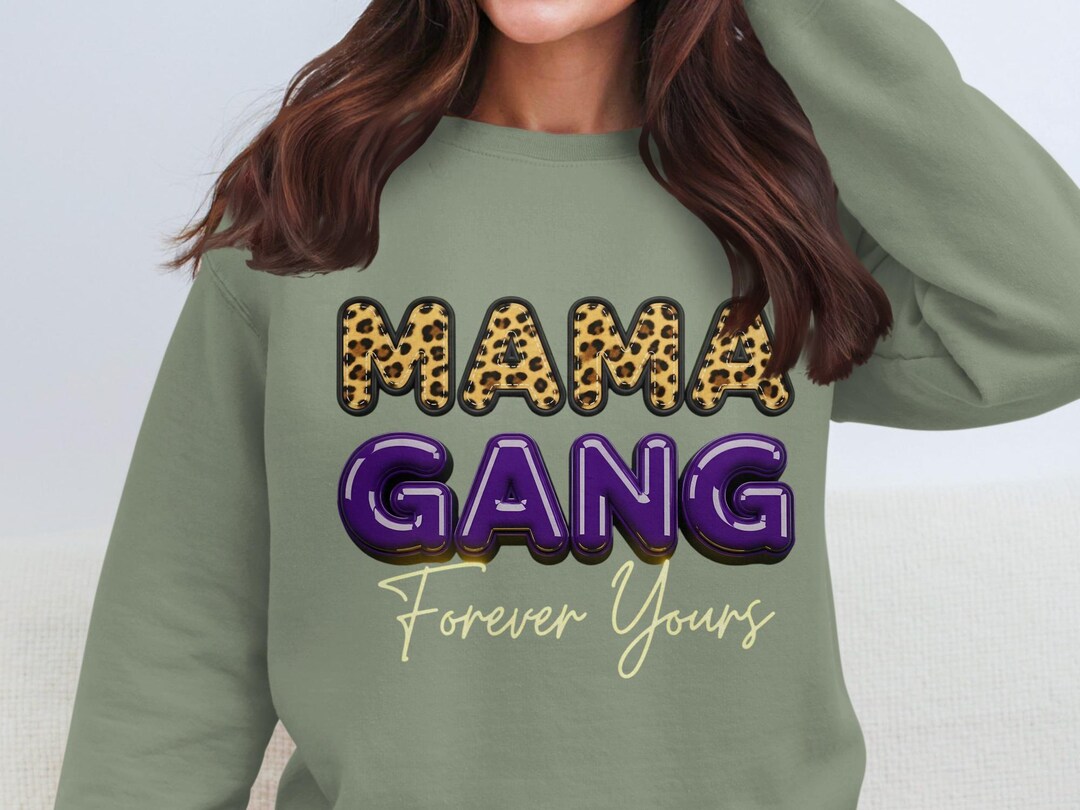 Mama Gang PNG Clipart, Leopard Mom Sublimation, Forever Yours Tshirt ...
