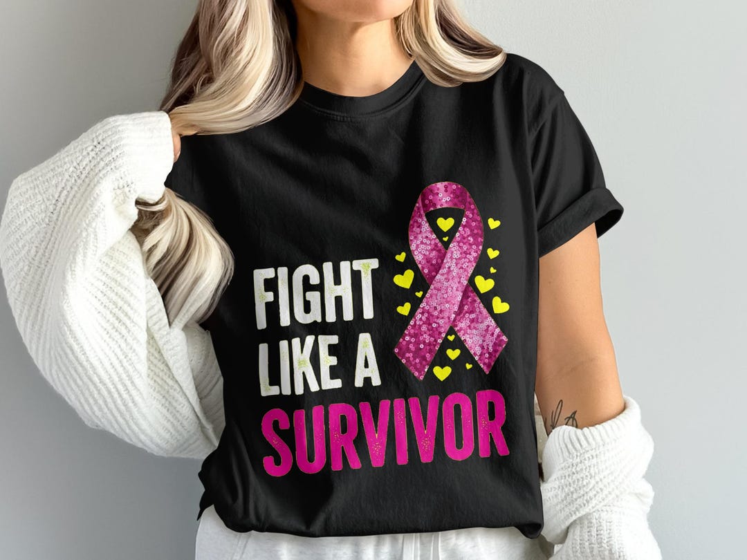 Fight Like A Survivor PNG, Cancer Awareness Clipart, Ribbon Hearts ...