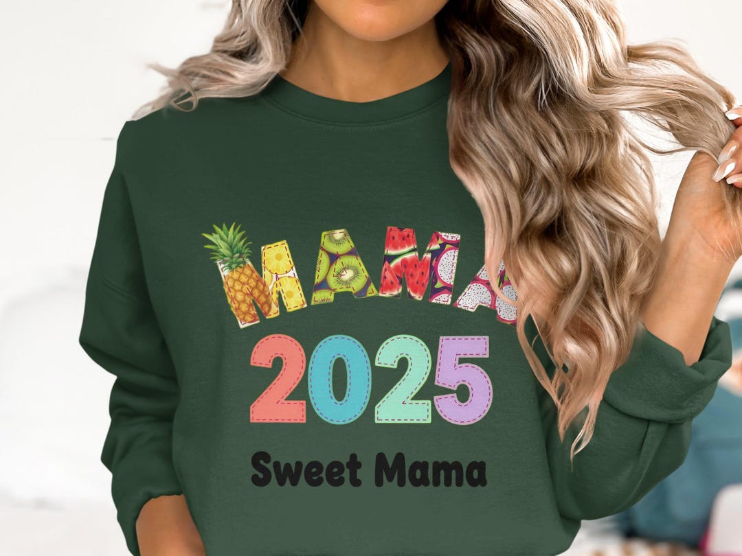 Sweet Mama 2025 PNG, Mama Fruit Clipart, Cute Mama Sublimation, Tshirt ...