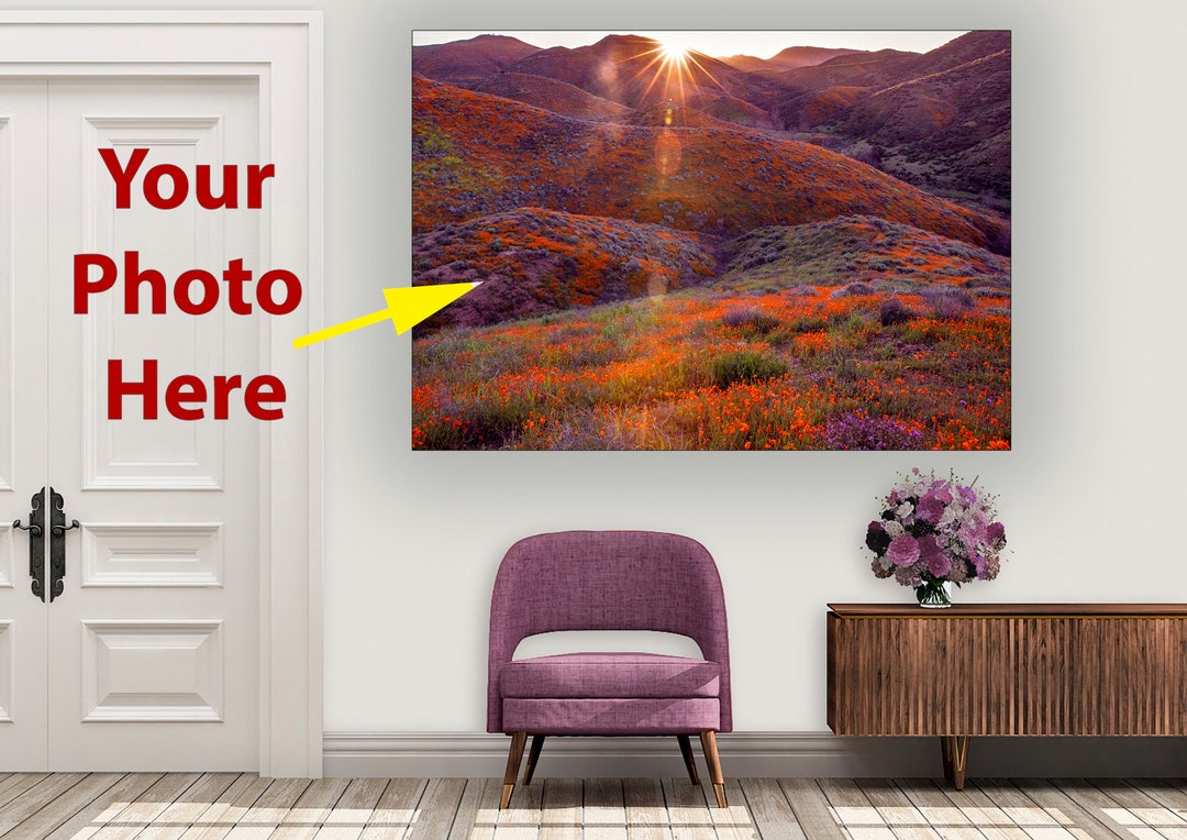 Custom Metal Print With Your Photo, Aluminum Print, Metal Wall Art - Etsy