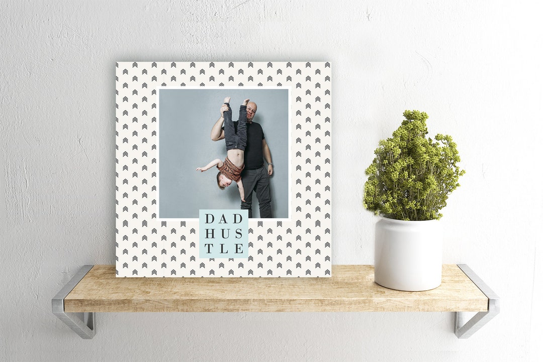 Best Dad Fathers Day Picture Frame One Loved Papa Father Son Photo ...
