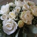 Rustic Floral Arrangement in a Wooden Box With White Silk Flowers ...