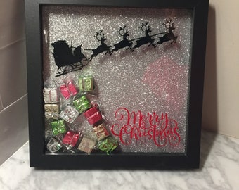 Kitsch Christmas Shadow Box Fifth Day of Christmas Five - Etsy