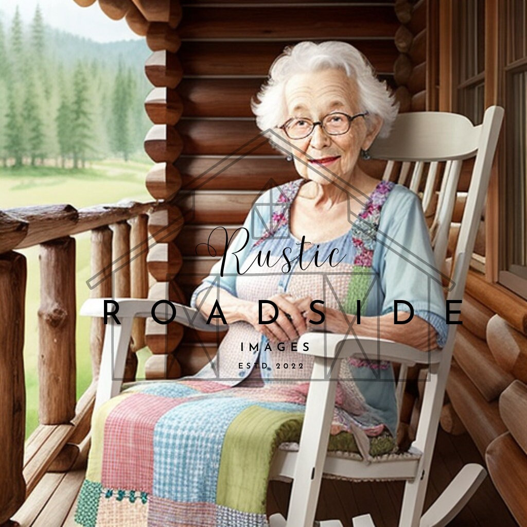 Grandma In Rocking Chair