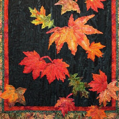 Falling Leaves PDF Quilt Pattern - Etsy