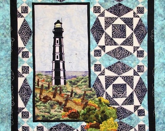 Lighthouse Quilt - Etsy